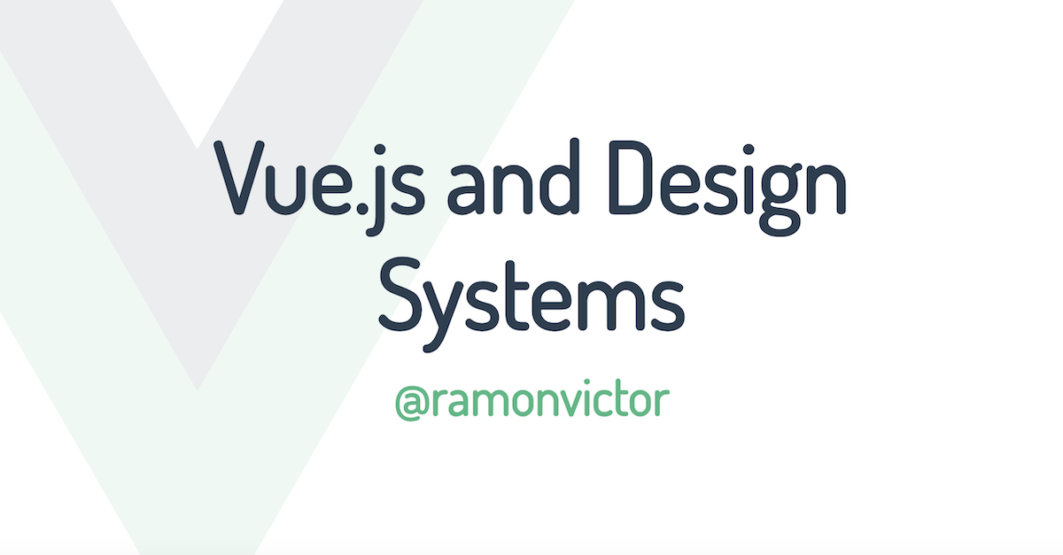 Vue.js and Design Systems